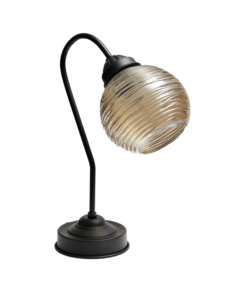 מנורת שולחן קשת בשחור או נחושת | מיקס מקס מחירים ששווים צפייה